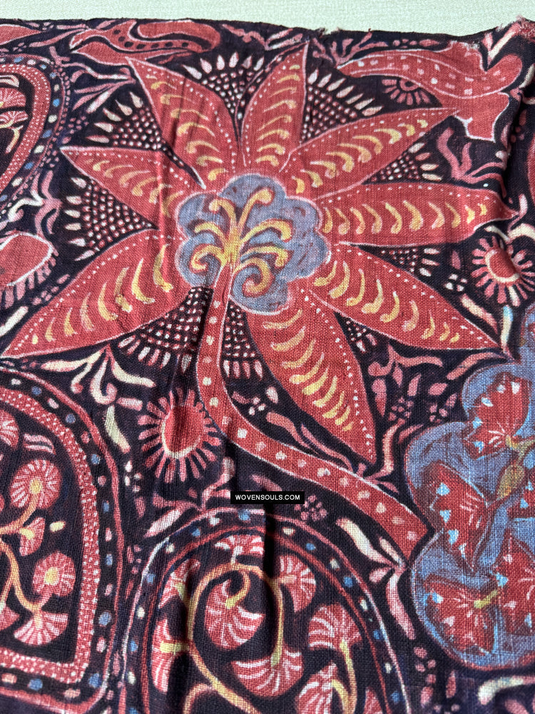 Antique Printed & Kalamkari Textiles – WOVENSOULS Antique Textiles ...
