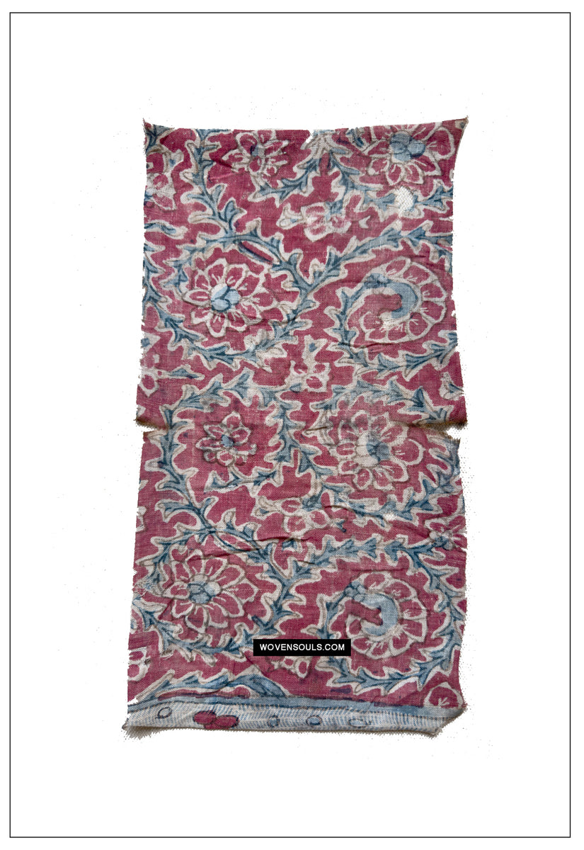 1890 Antique Indian Trade Textile Toraja Fragment – WOVENSOULS Antique ...