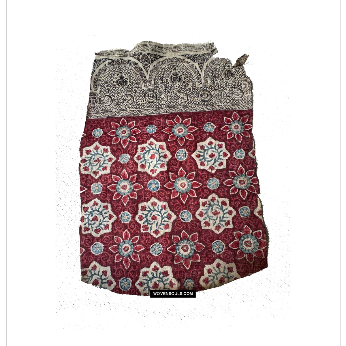 1910 Antique Indian Trade Textile Toraja Fragment – WOVENSOULS Antique ...