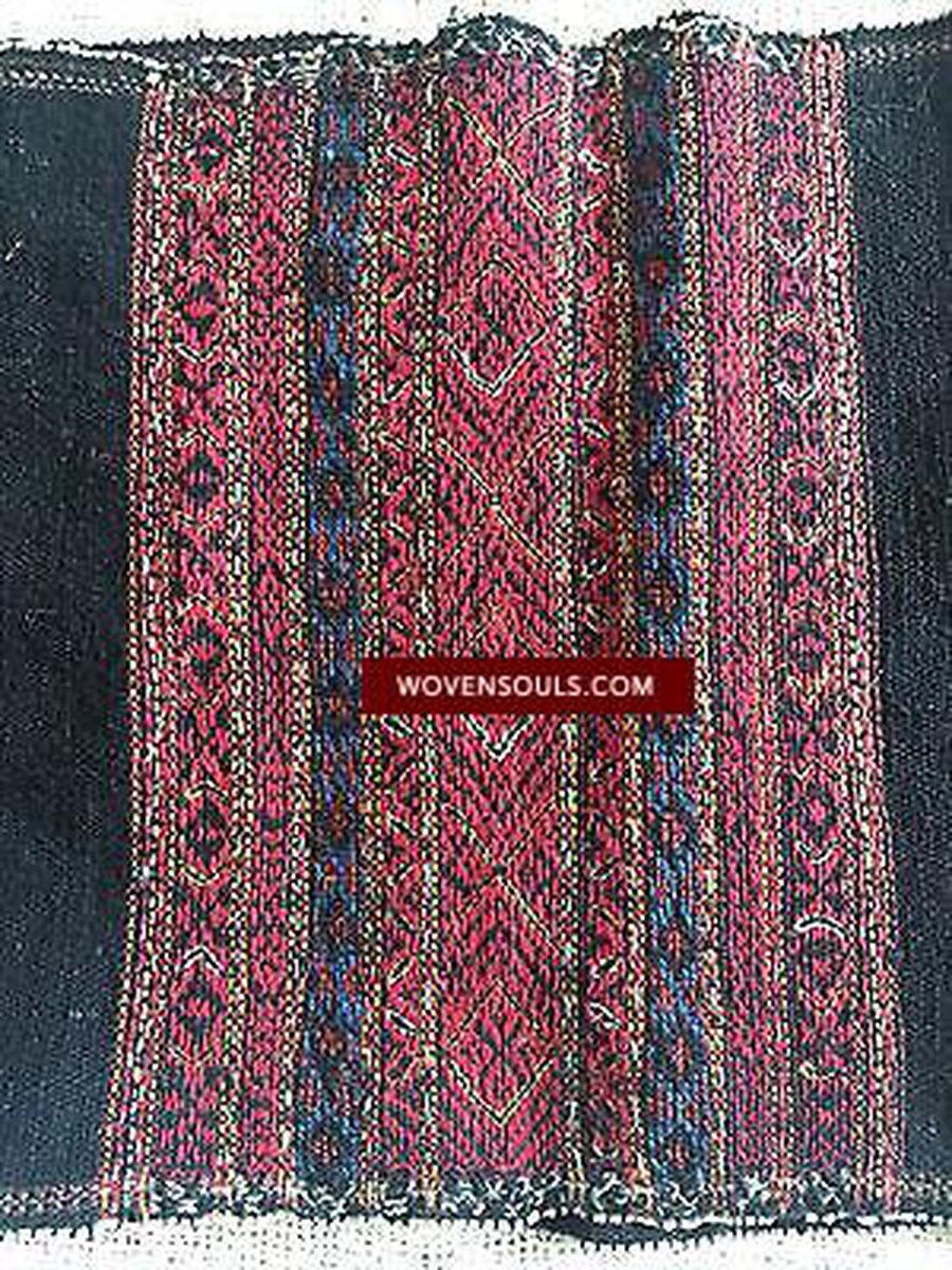 164-A Vintage Hilltribe Beaded Mru Tribal Women's – WOVENSOULS Antique ...