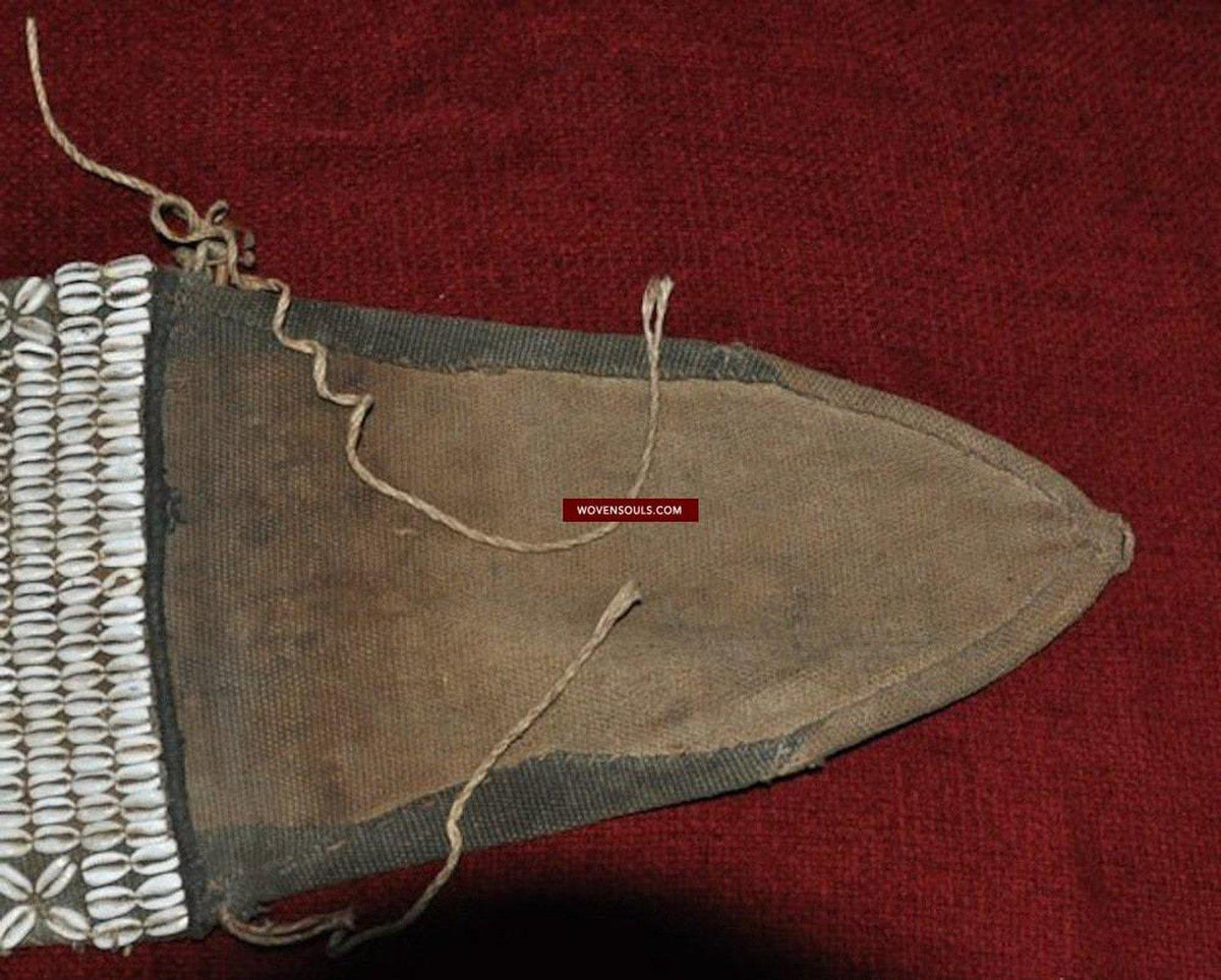 165 SOLD Naga Loin Cloth with Cowrie Shells - WOVENSOULS Antique ...