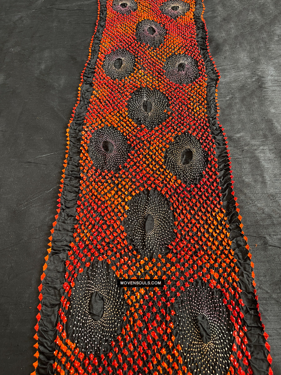 1709 Rajasthan Bandhani Bandhini Bandhej Sillk Tie-Dye – WOVENSOULS ...