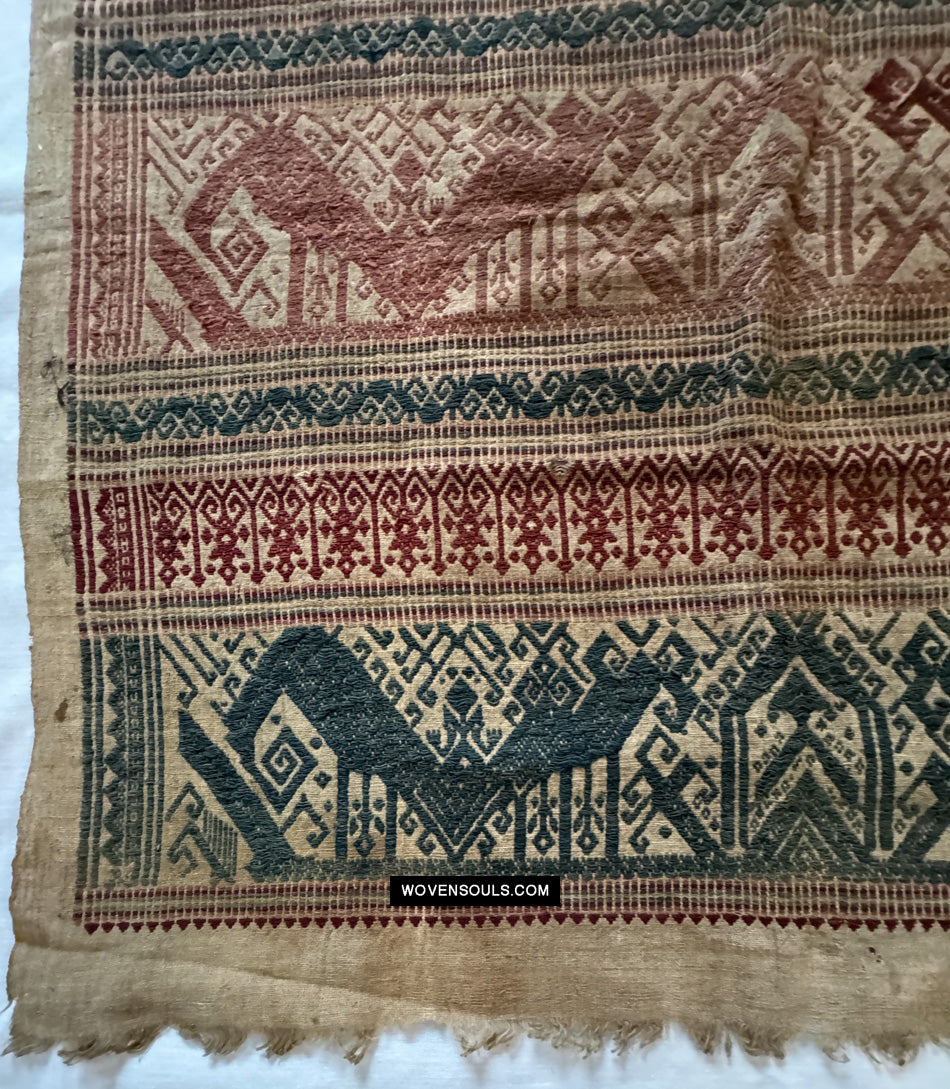 1822 Antique Sumatra Tampan Ship Cloth - Three colors – WOVENSOULS ...