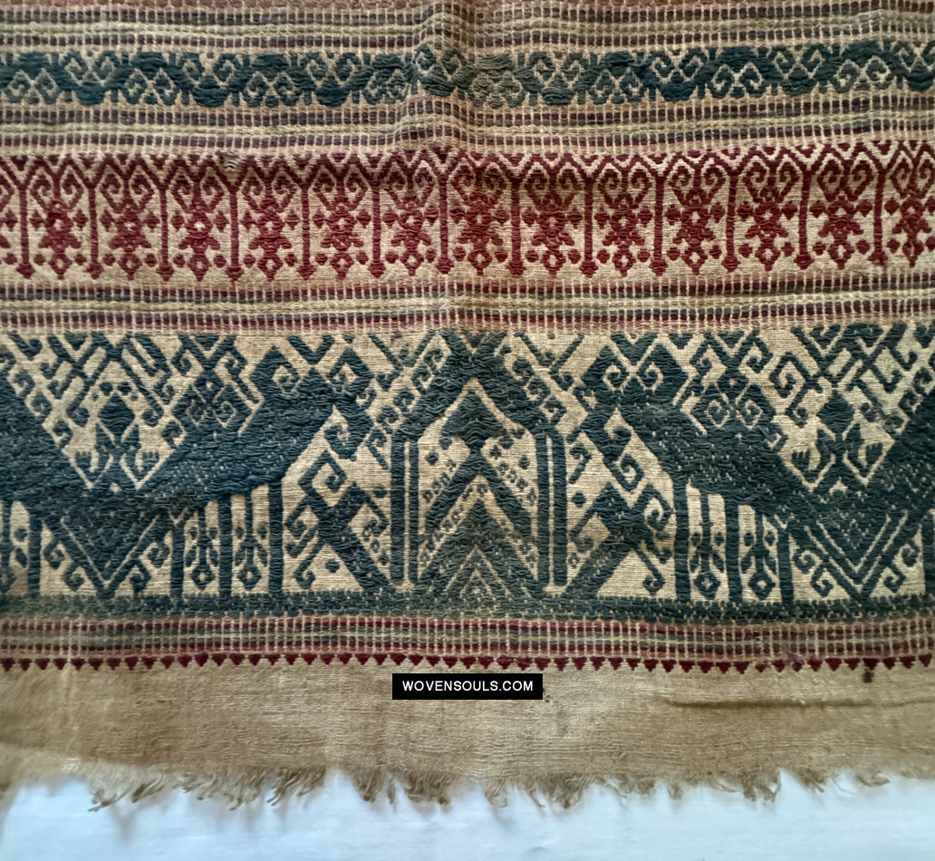 1822 Antique Sumatra Tampan Ship Cloth - Three colors – WOVENSOULS ...
