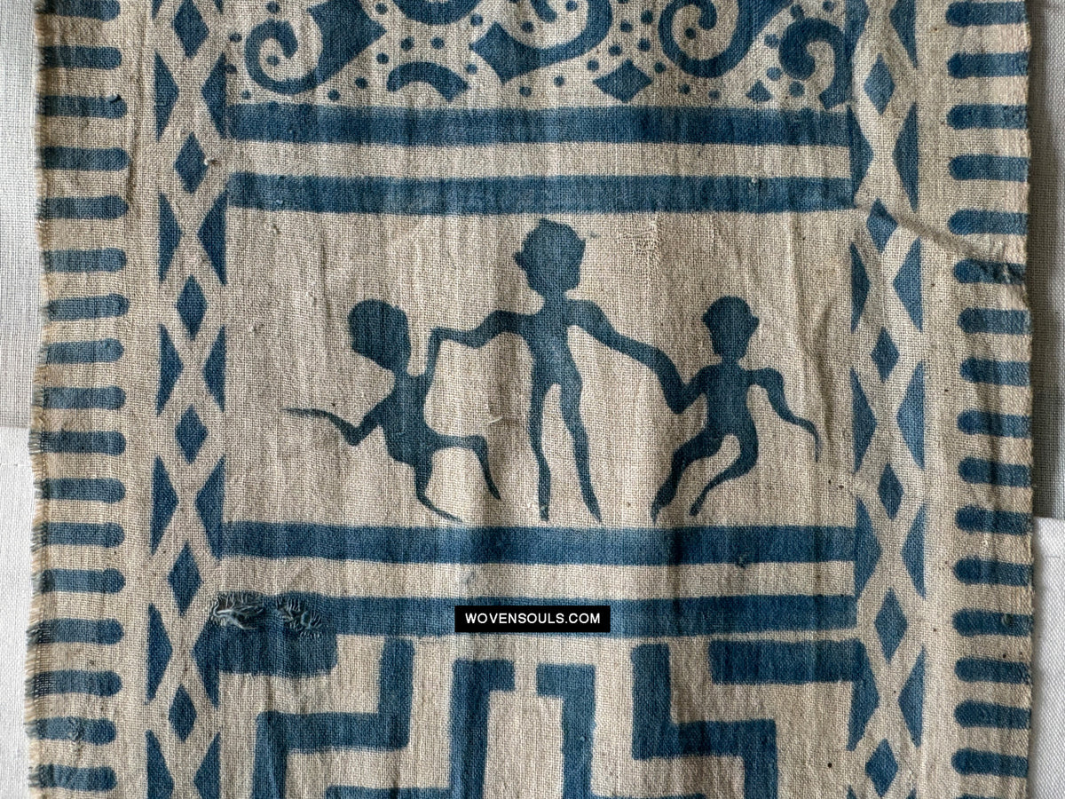 1918 Rare Antique Ceremonial Toraja Sarita - Batik Textile Art ...