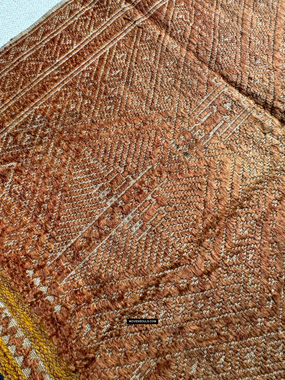 1926 Antique Sumatran Tampan Ship Cloth with Silk Weaving – WOVENSOULS ...