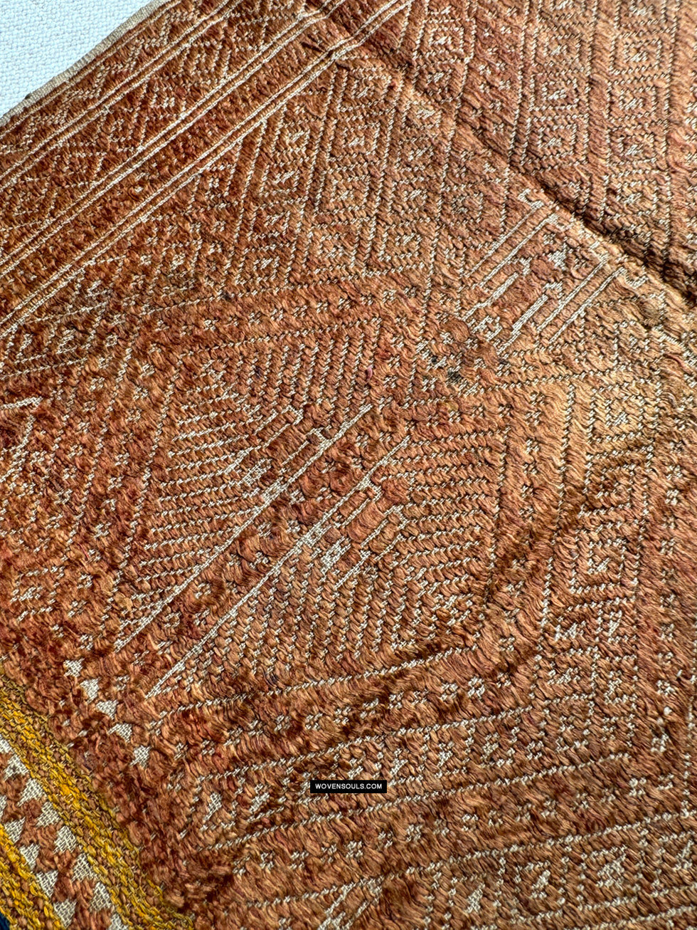 1926 Antique Sumatran Tampan Ship Cloth with Silk Weaving – WOVENSOULS ...