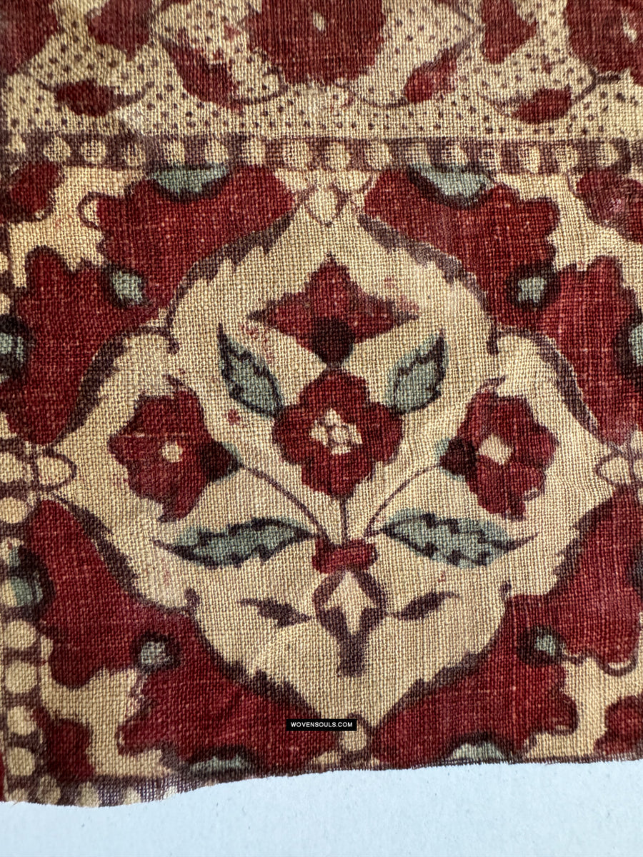 1930 Pair - Antique Indian Trade Textile Toraja Fragment – WOVENSOULS ...
