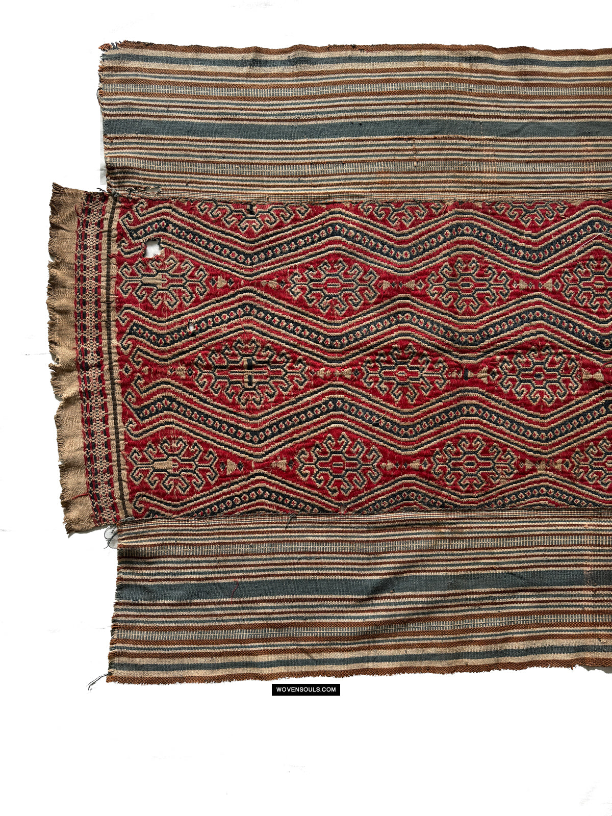 1579 Antique Figurative Pilih Woven Cloth Iban Dayak – WOVENSOULS ...