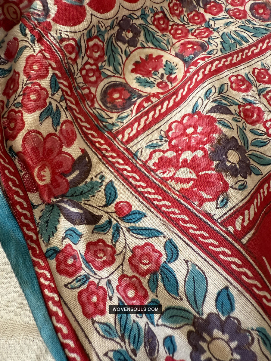 2012 Antique Mulmul Cotton Textile Somana Cloth Hipwrapper Ceylon ...