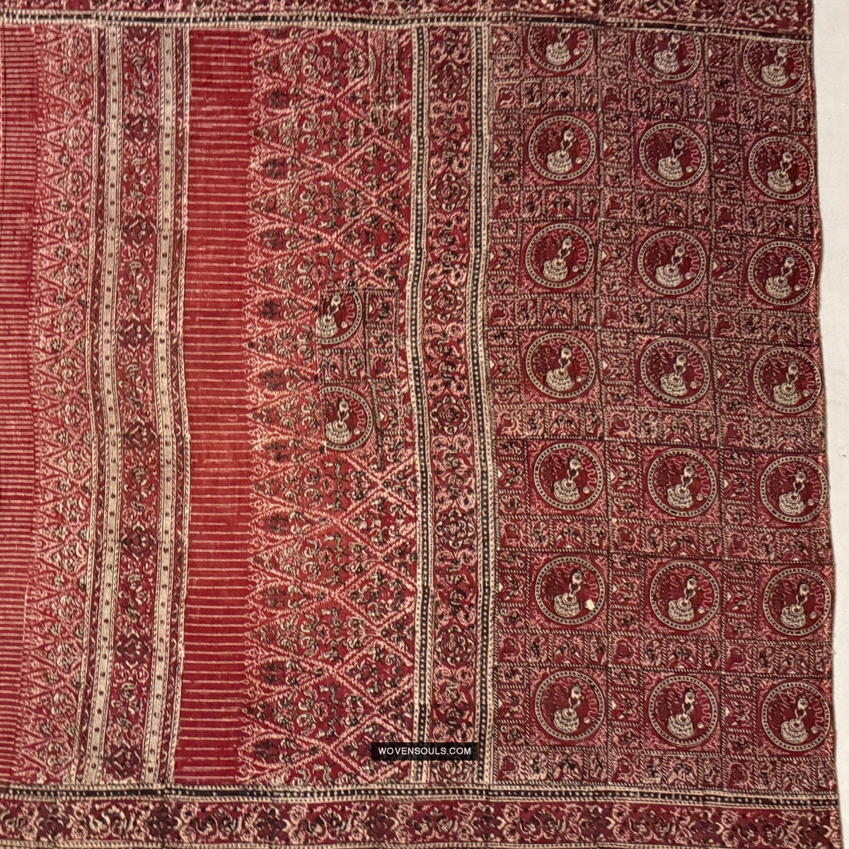 2021 Antique Indian Trade Textile Cloth Printed – WOVENSOULS Antique ...