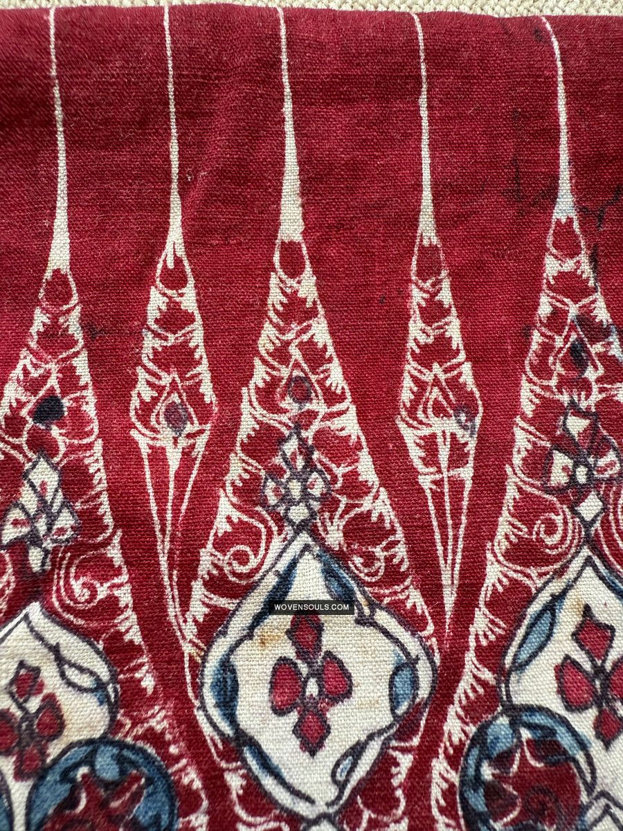 2022 Antique Indian Trade Textile Fragment – WOVENSOULS Antique ...