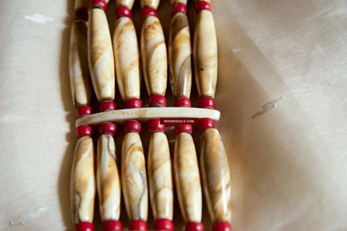 238 Old Conch Shell Necklace Naga SOLD - WOVENSOULS Antique Textiles ...
