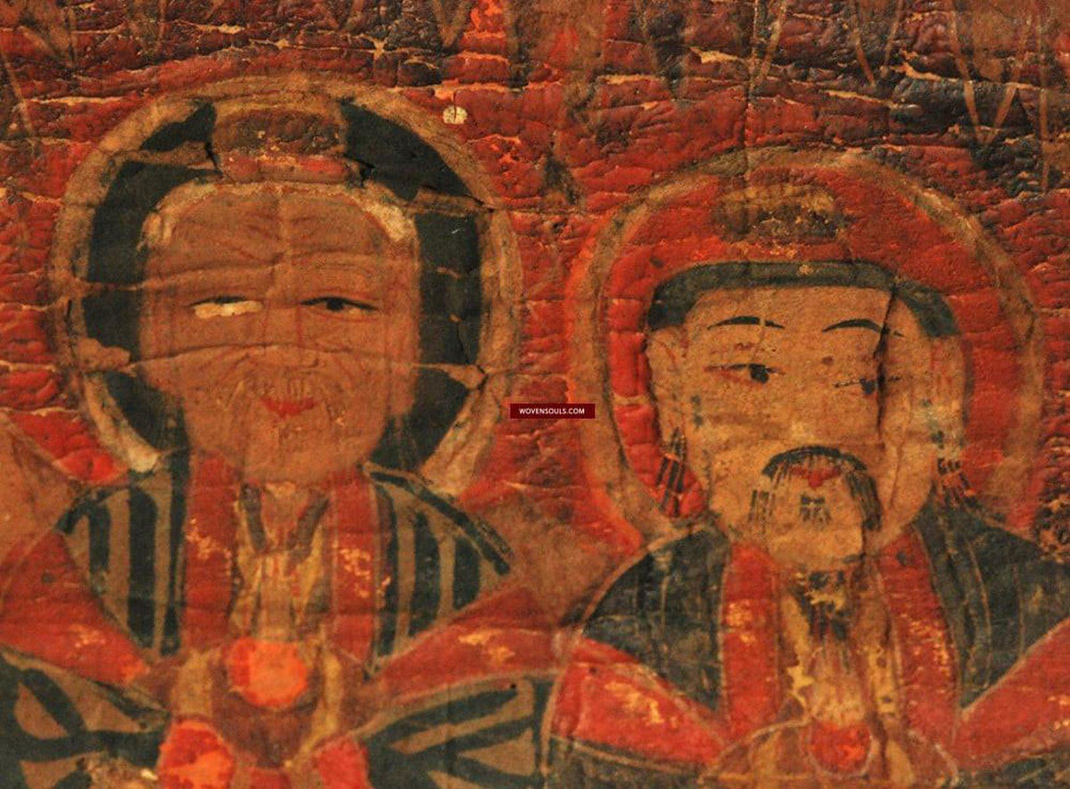 289 Antique Yao Daoist Ritual Scroll Painting from Vietnam - WOVENSOULS ...