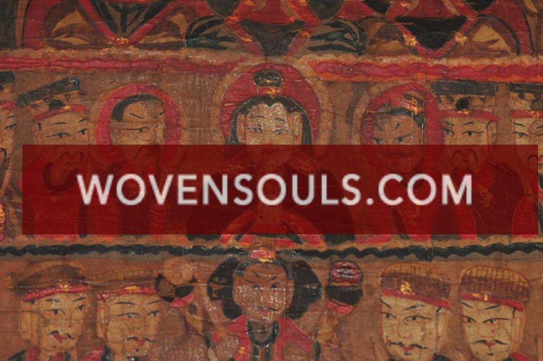 289 Antique Yao Daoist Ritual Scroll Painting from - WOVENSOULS Antique ...