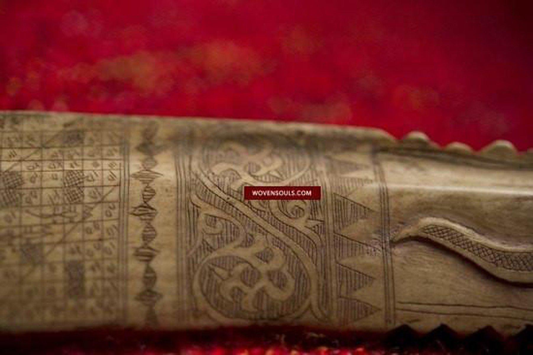 305 SOLD Antique Batak Shaman Calendar Folk Art - WOVENSOULS Antique ...