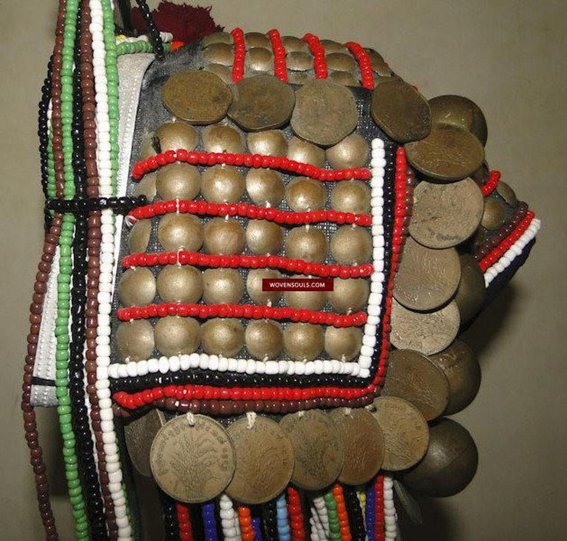 307 Vintage Akha Head Dress Signature of Identity - Antique Art ...