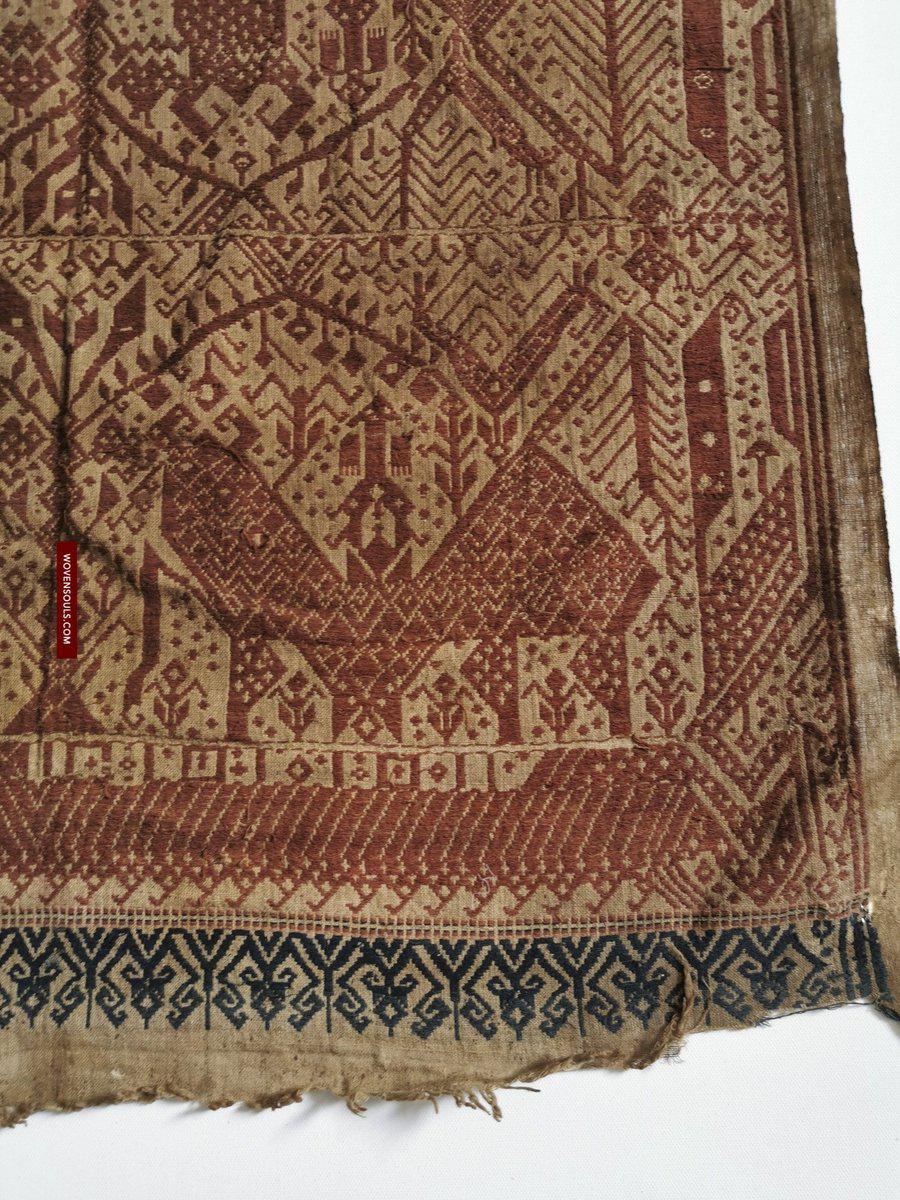 314 Exquisite ANtique Sumatra Weaving Tampan Shipcloth Textile ...