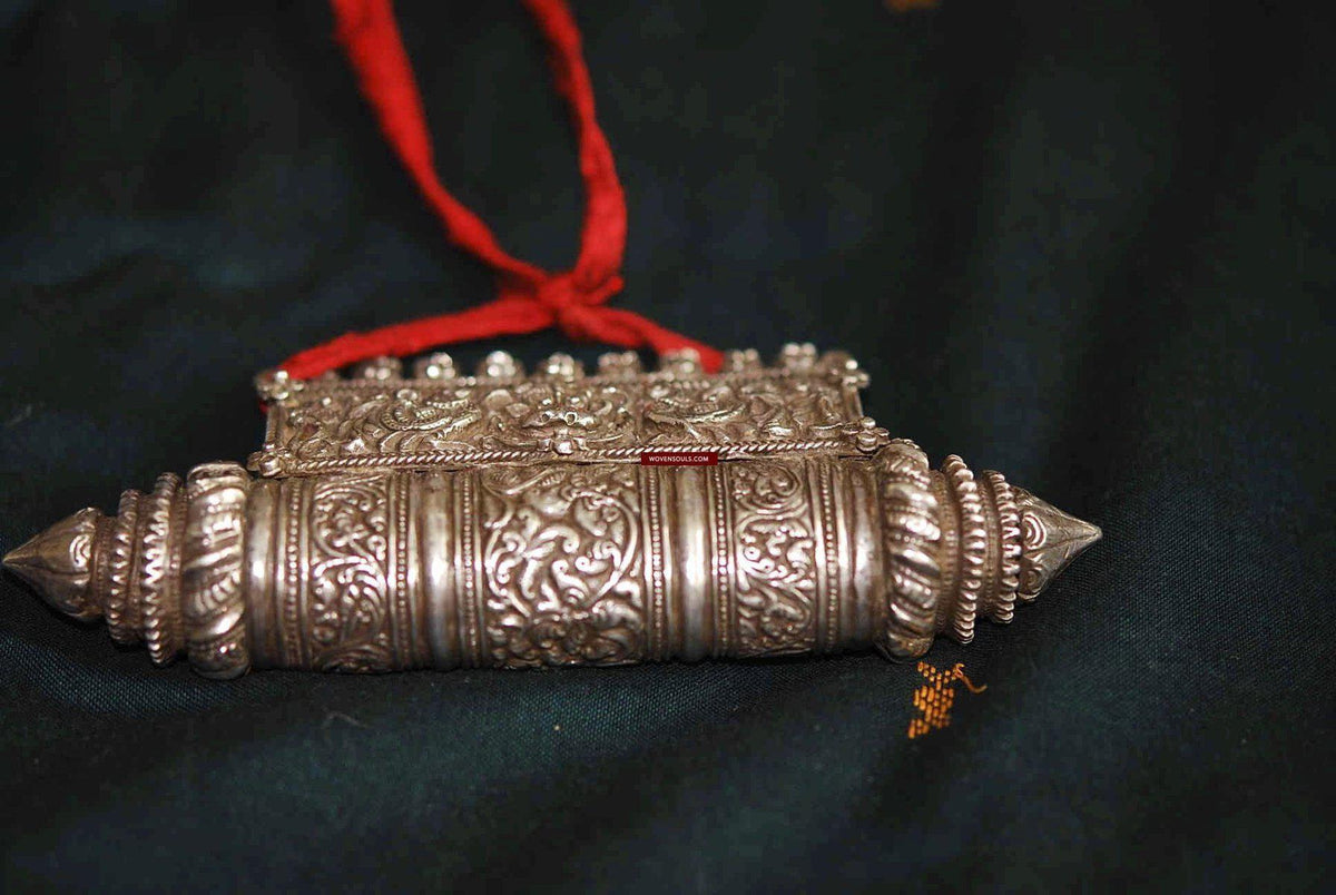 352 Superfine Old Amulet Ornament - WOVENSOULS Antique Textiles & Art ...