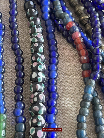 377 SOLD Old Wedding Beads - Apatani Tribe - Arunachal Pradesh Tribal ...