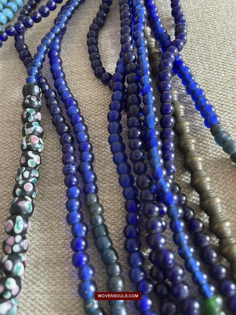 377 SOLD Old Wedding Beads - Apatani Tribe - Arunachal Pradesh Tribal ...