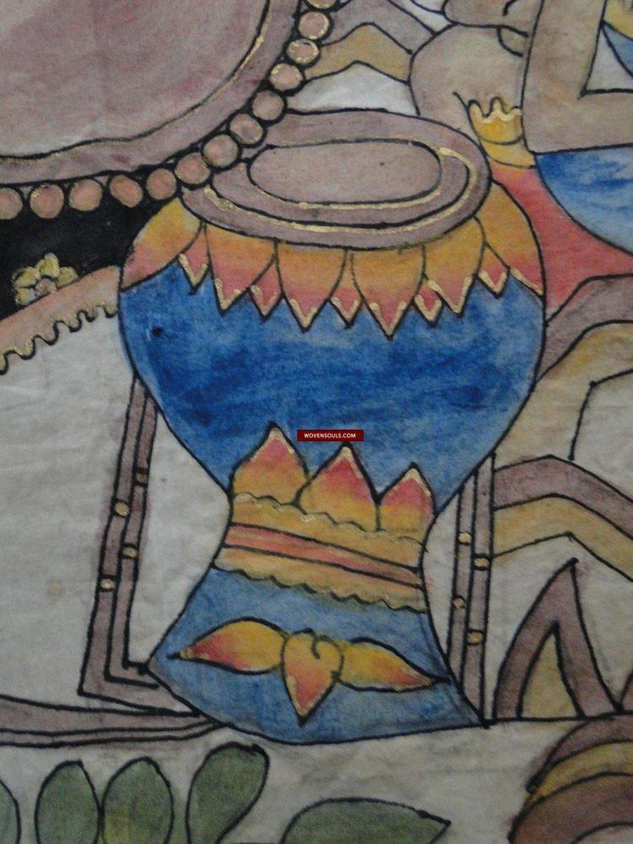 429 Javanese Batik Painting - Wayang Beber Art by Ning Istiariningsih ...