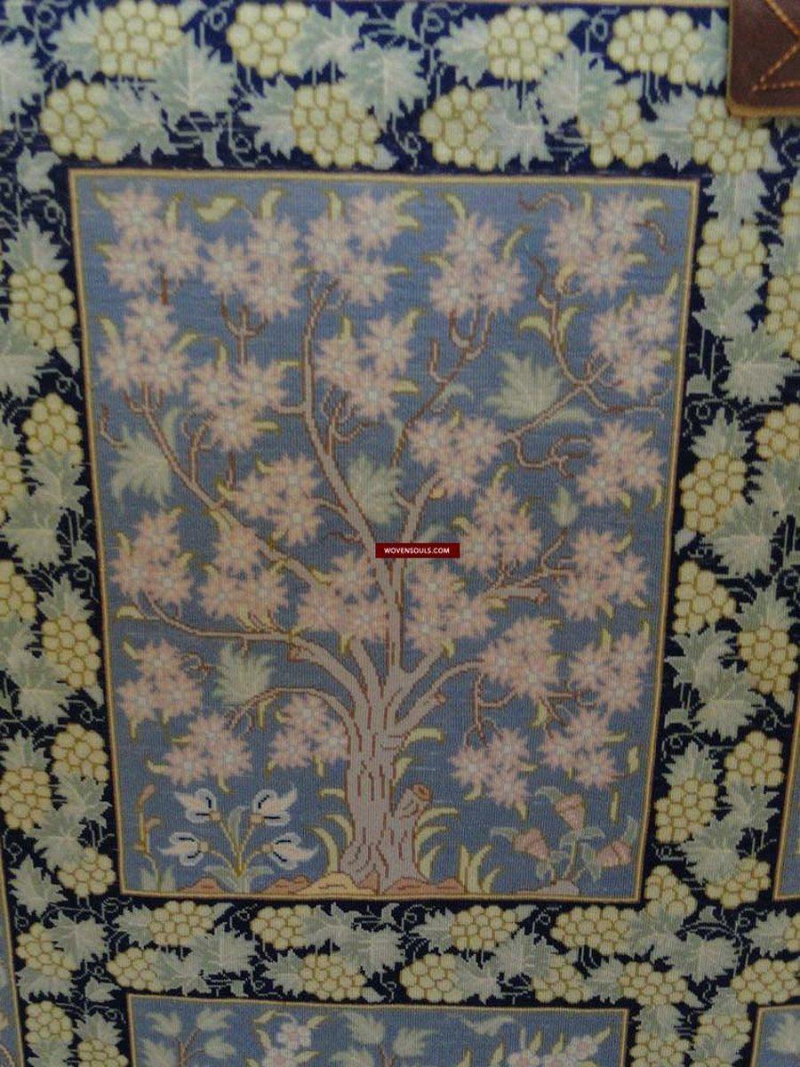 437 SOLD Silk Qum Rug - High Knot Count - Signed by – WOVENSOULS ...
