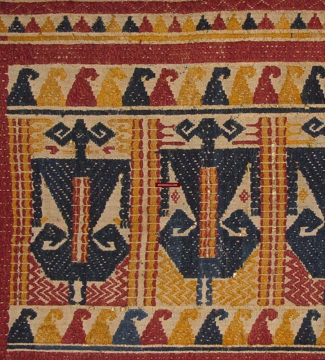 509 Antique Tatibin - Long Tampan Shipcloth 1800s - WOVENSOULS Antique ...