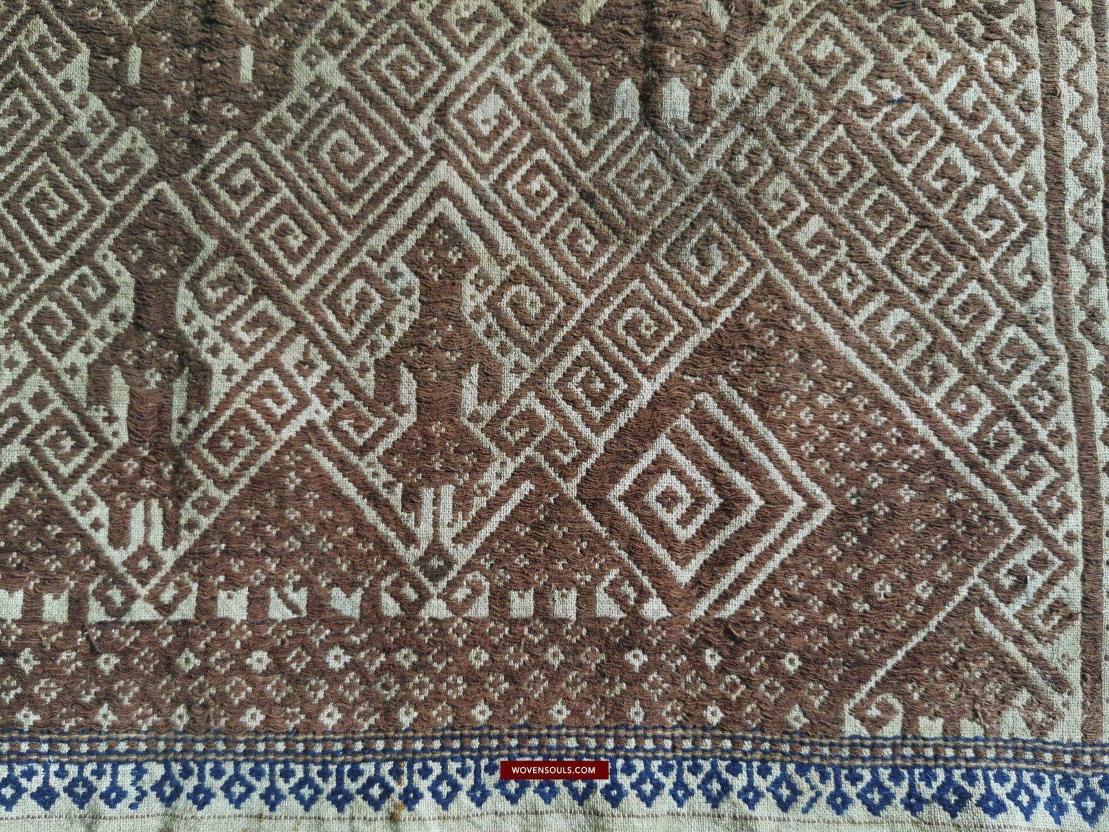 520 Antique Tampan Ship cloth SUmatra Indonesia Textile - WOVENSOULS ...