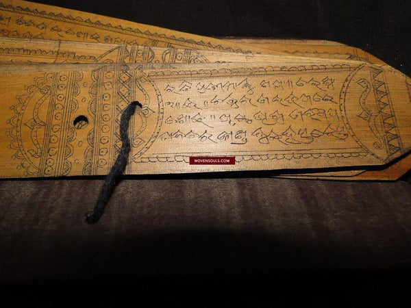 560 Old Indian Manuscript Rati Shastra Kama Sutra - WOVENSOULS Antique ...