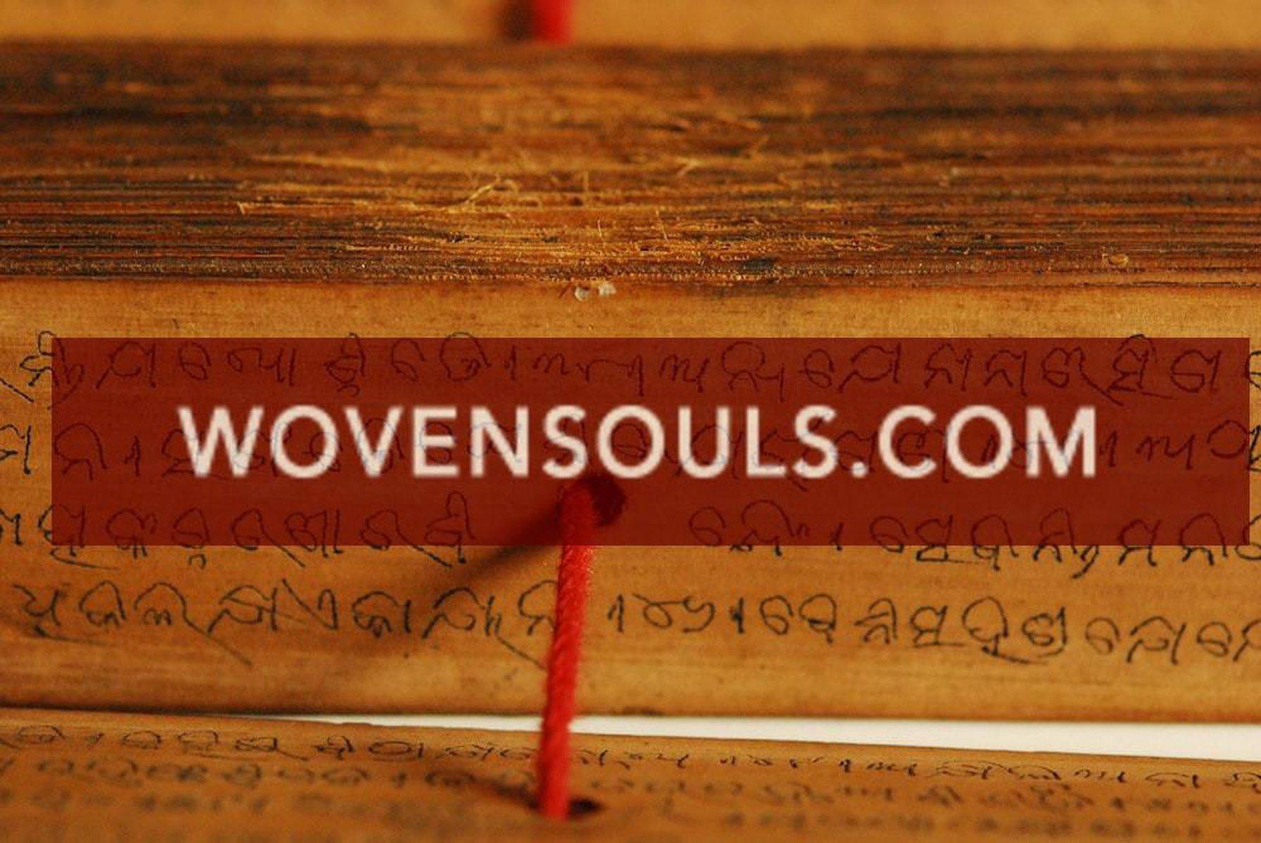 562 SOLD Old Indian Manuscript Palm Leaf Vaidya Shastra - WOVENSOULS ...