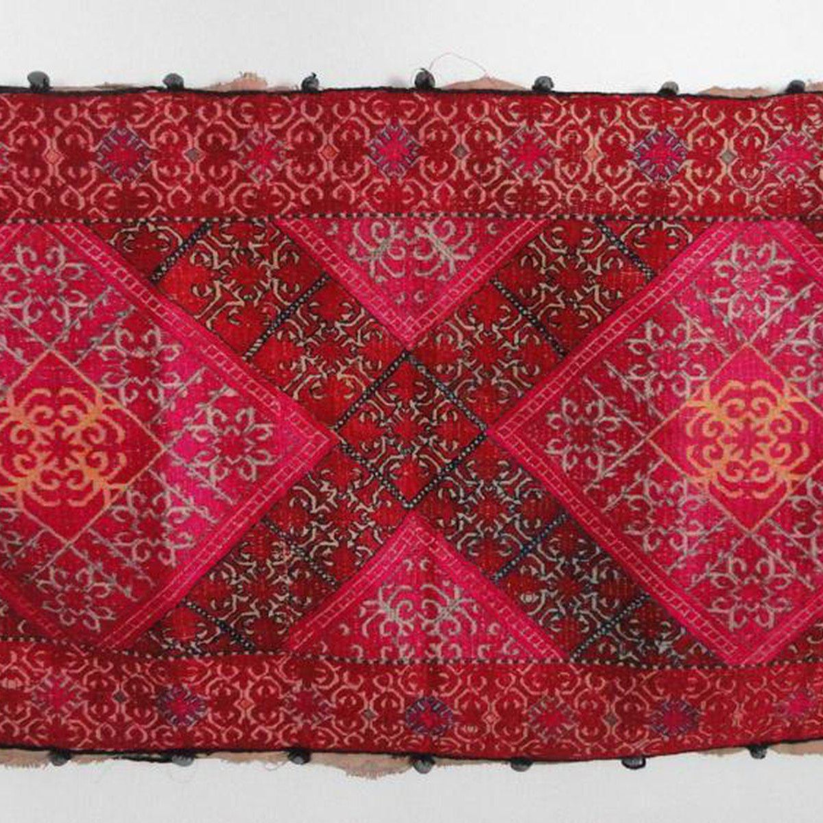 599 Antique Swat Valley Textile Art Embroidery Pillow – WOVENSOULS ...