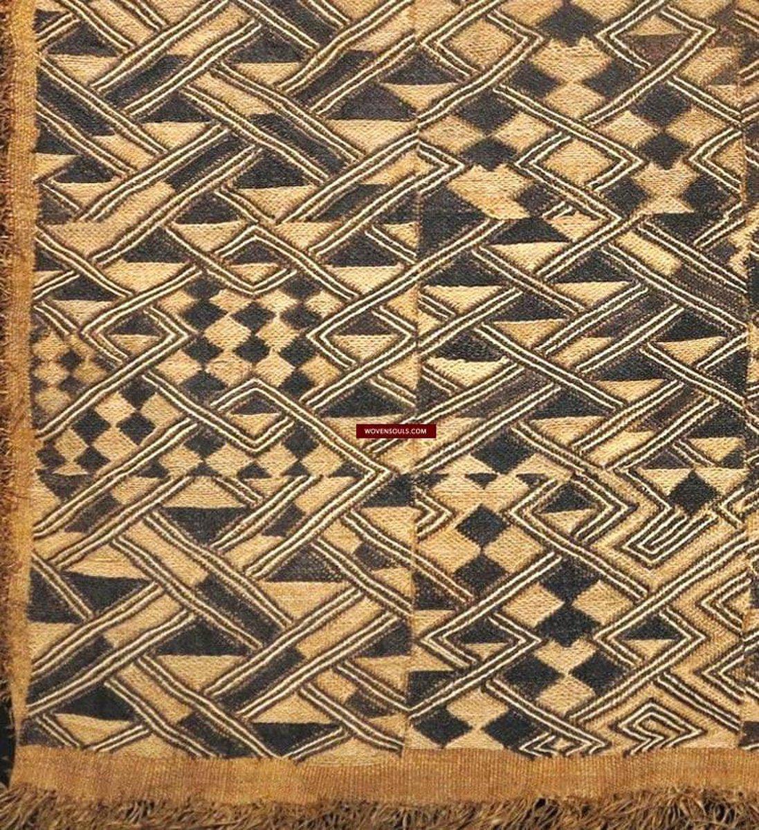 903 SOLD Superb Shoowa Cloth with amazing Geometry - Antique Art ...