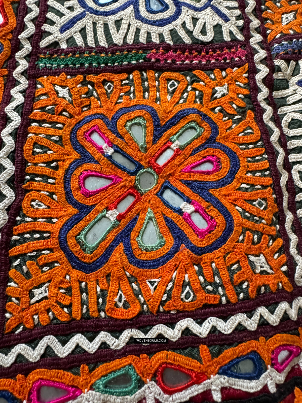 941 Vintage Rabari Embroidery Chaakla Panels from Kutch Gujarat ...