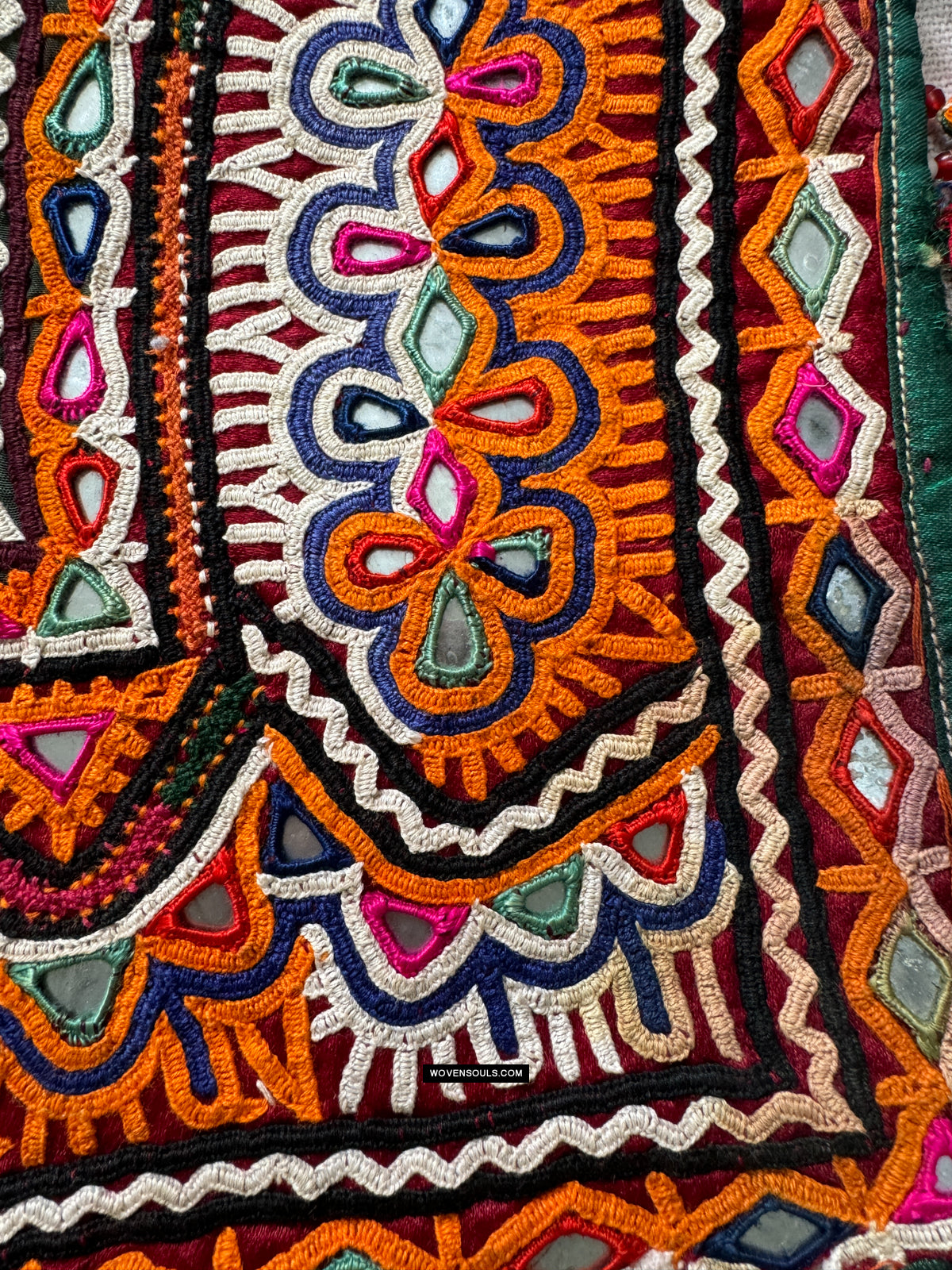 941 Vintage Rabari Embroidery Chaakla Panels from Kutch Gujarat ...