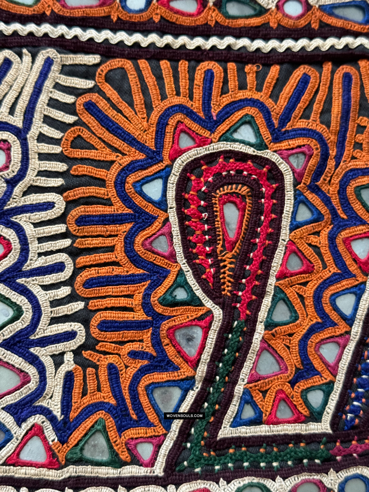 984 Long Vintage Rabari Embroidery Toran Door Decor Textile Art from ...