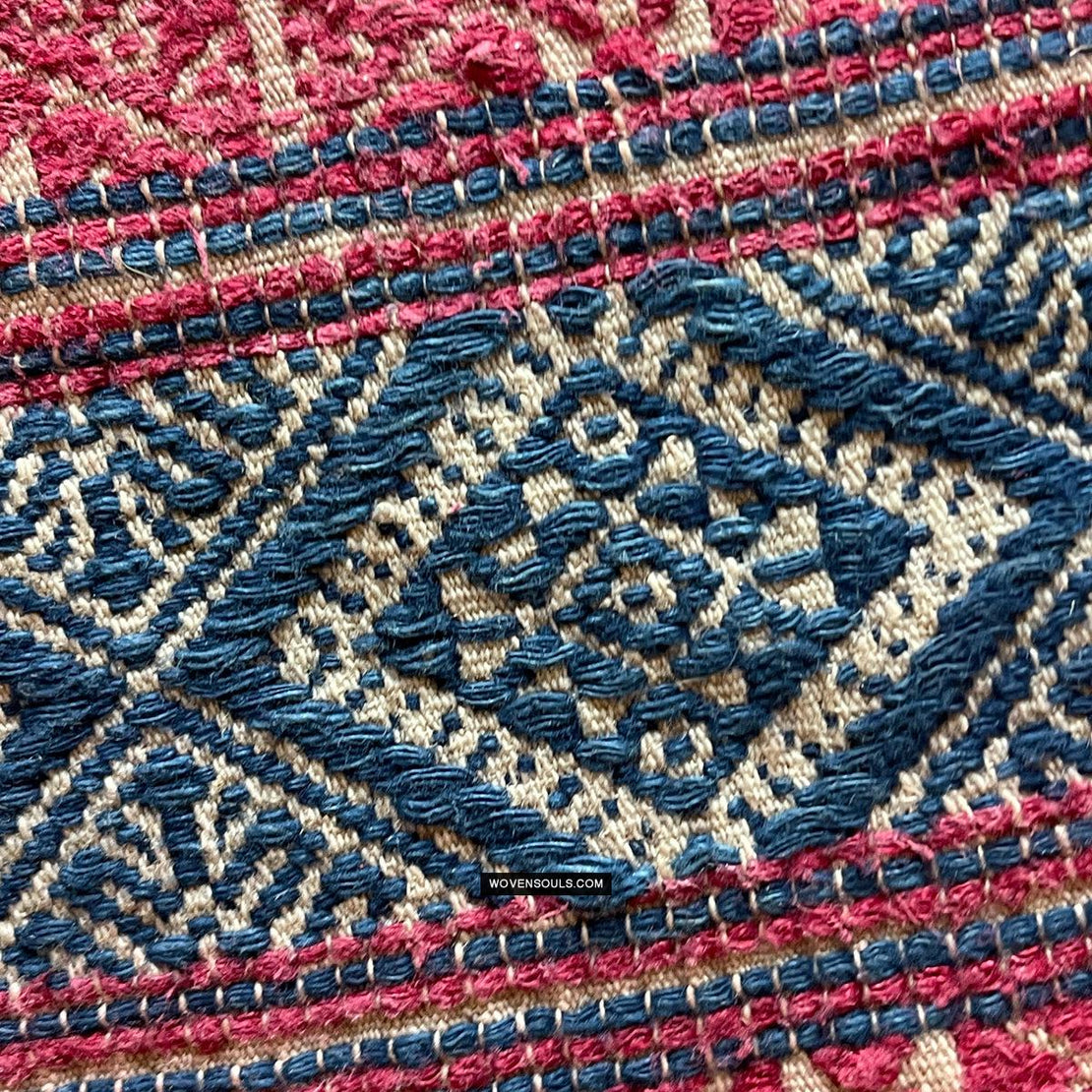 1783 Antique Museum Quality Bhutan Handwoven Sash – WOVENSOULS Antique ...