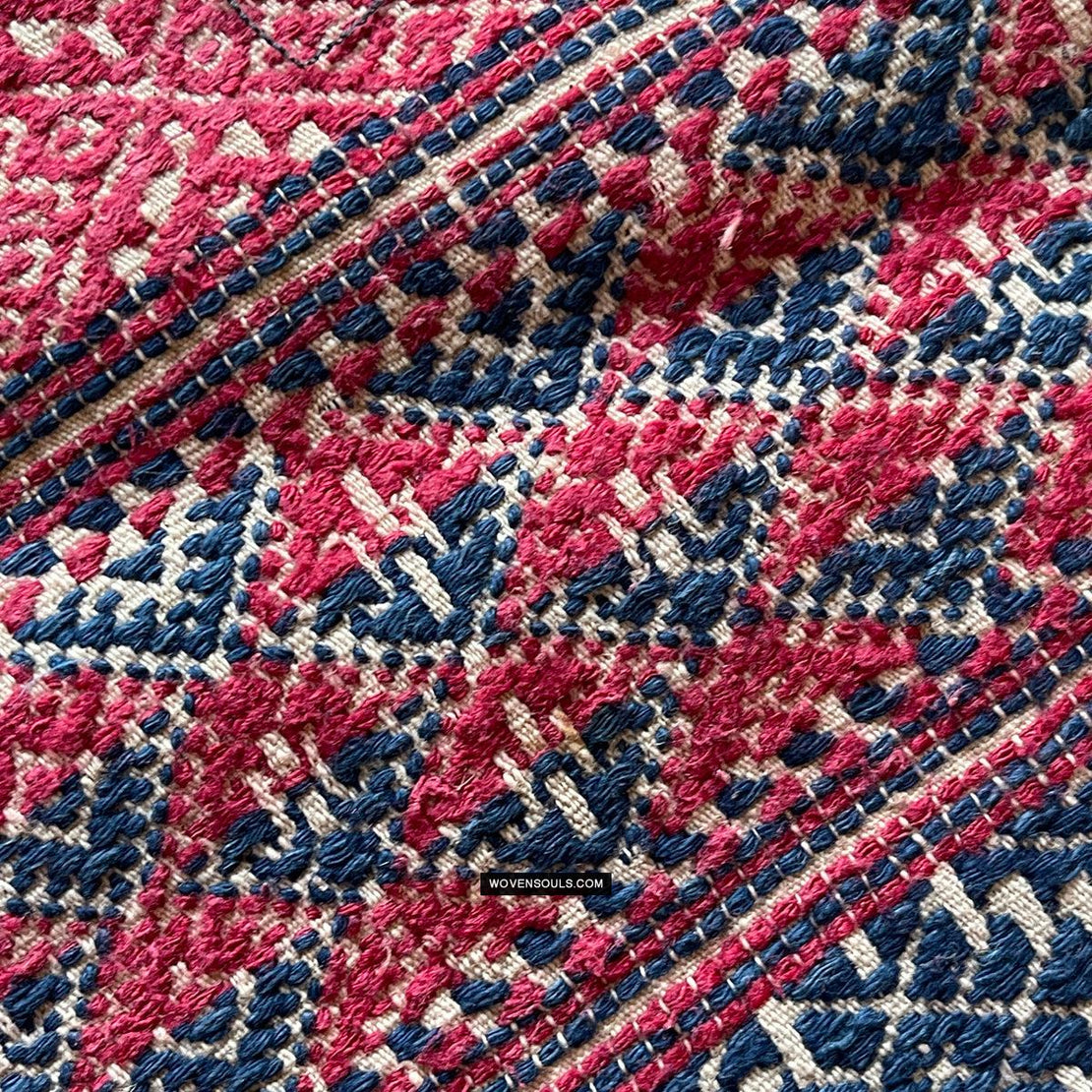 1783 Antique Museum Quality Bhutan Handwoven Sash – WOVENSOULS Antique ...