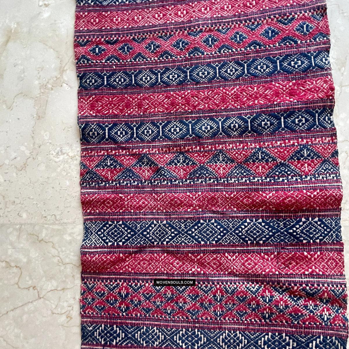 1783 Antique Museum Quality Bhutan Handwoven Sash – WOVENSOULS Antique ...