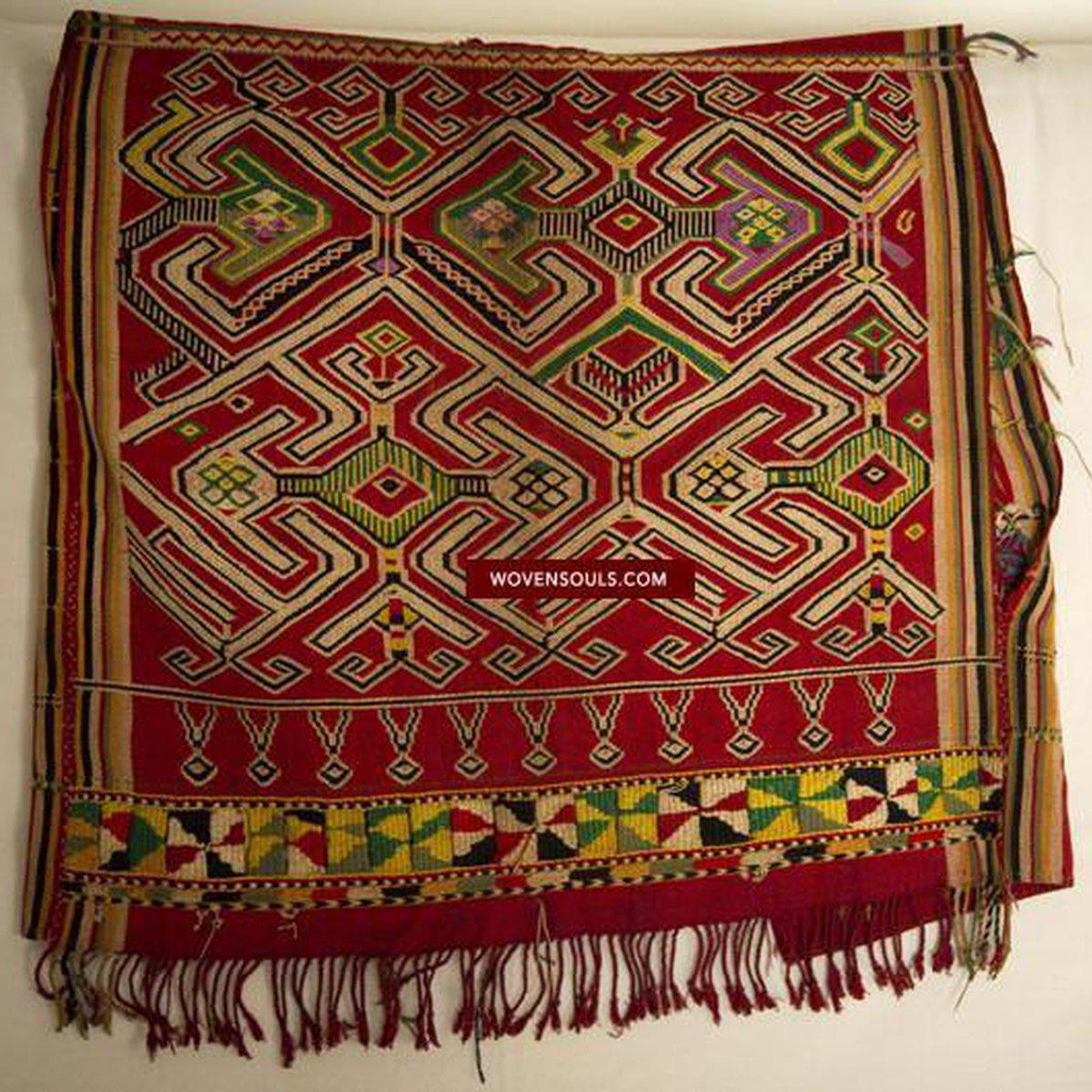 SOLD Antique Dayak Sungkit Weaving Jacket - Antique Art – WOVENSOULS ...