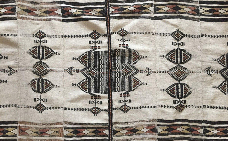 1014 SOLD Vintage Fulani Woven Blanket Textile - WOVENSOULS Antique ...