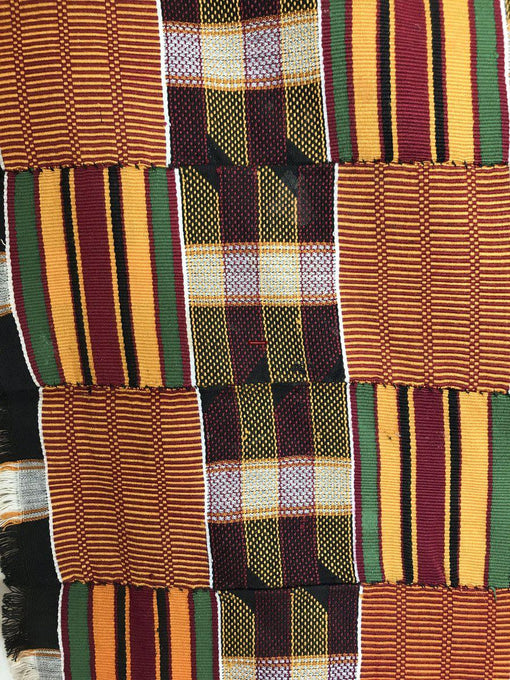 Fabulous Old Kente Cloth - African Textile Art - Antique Art ...