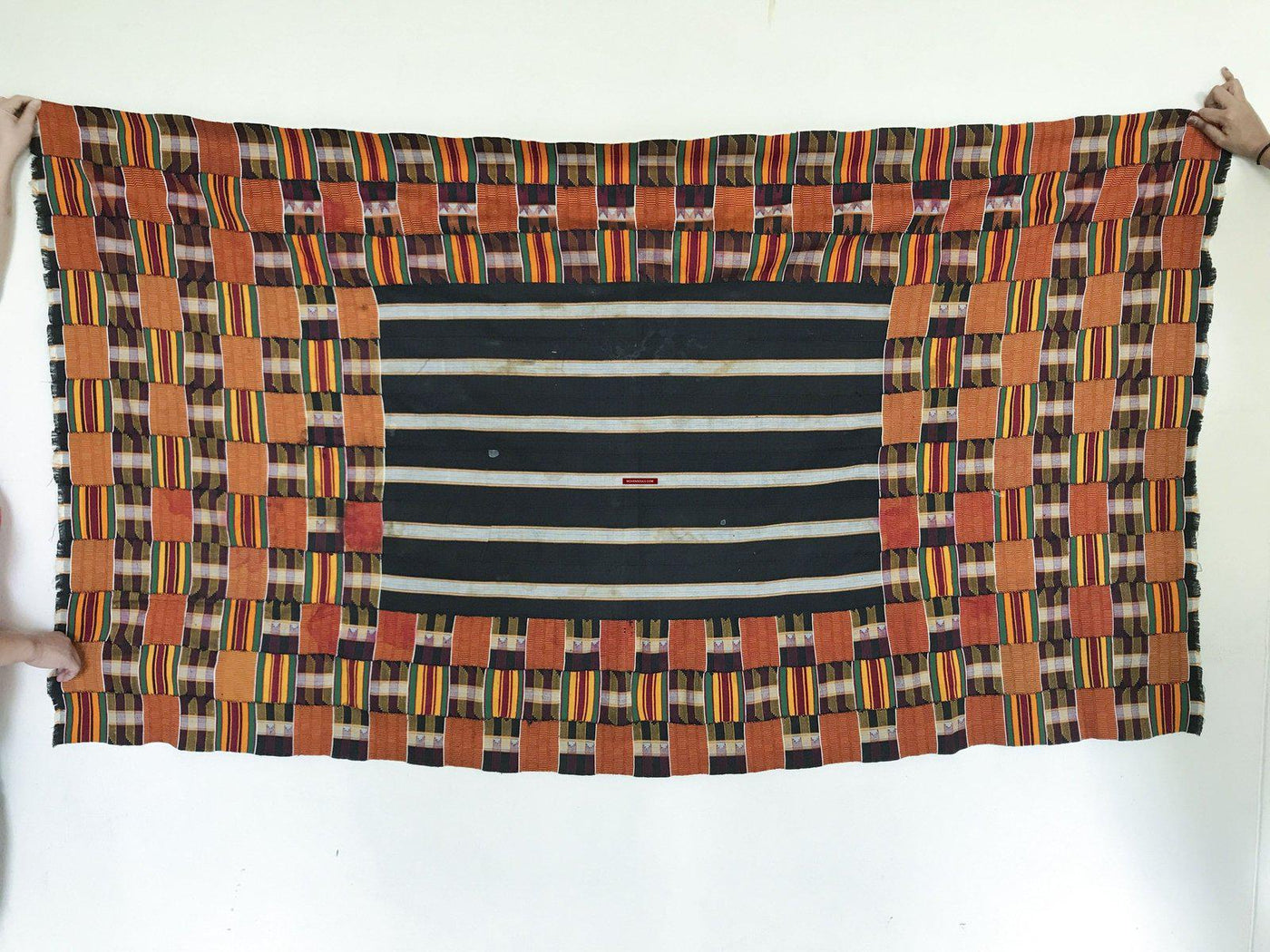Fabulous Old Kente Cloth - African Textile Art - Antique Art ...