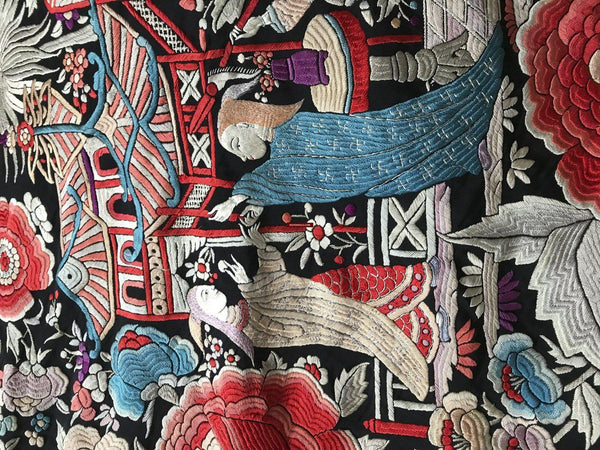 1156 Antique Manila Manton - WOVENSOULS Antique Textiles & Art Gallery