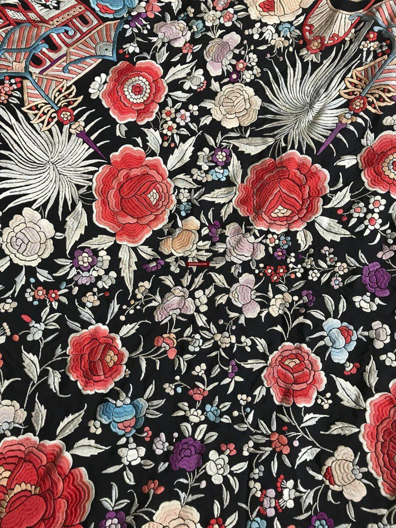 1156 Antique Manila Manton - WOVENSOULS Antique Textiles & Art Gallery