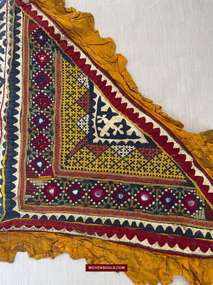 1216 Rare Vintage Ceremonial Camel Cover with Embroidery – WOVENSOULS ...