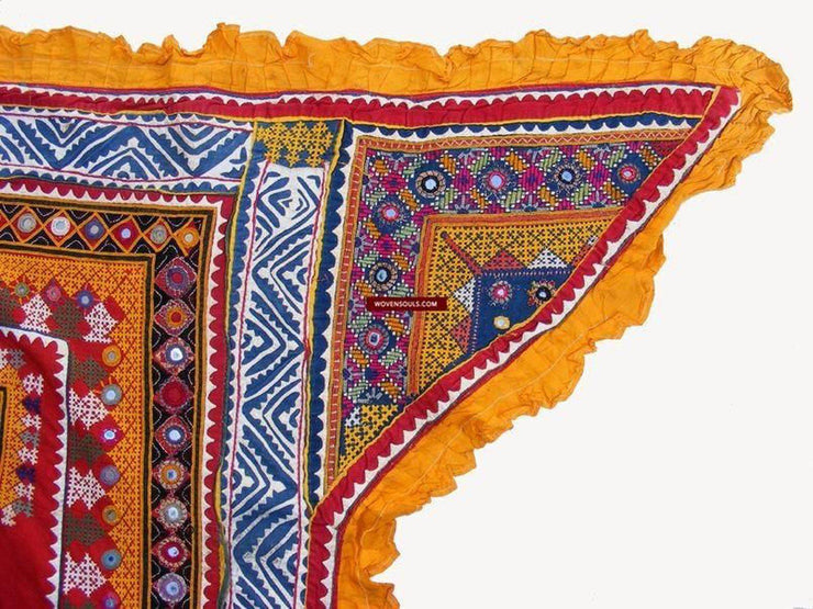 1216 Rare Vintage Ceremonial Camel Cover with Embroidery – WOVENSOULS ...