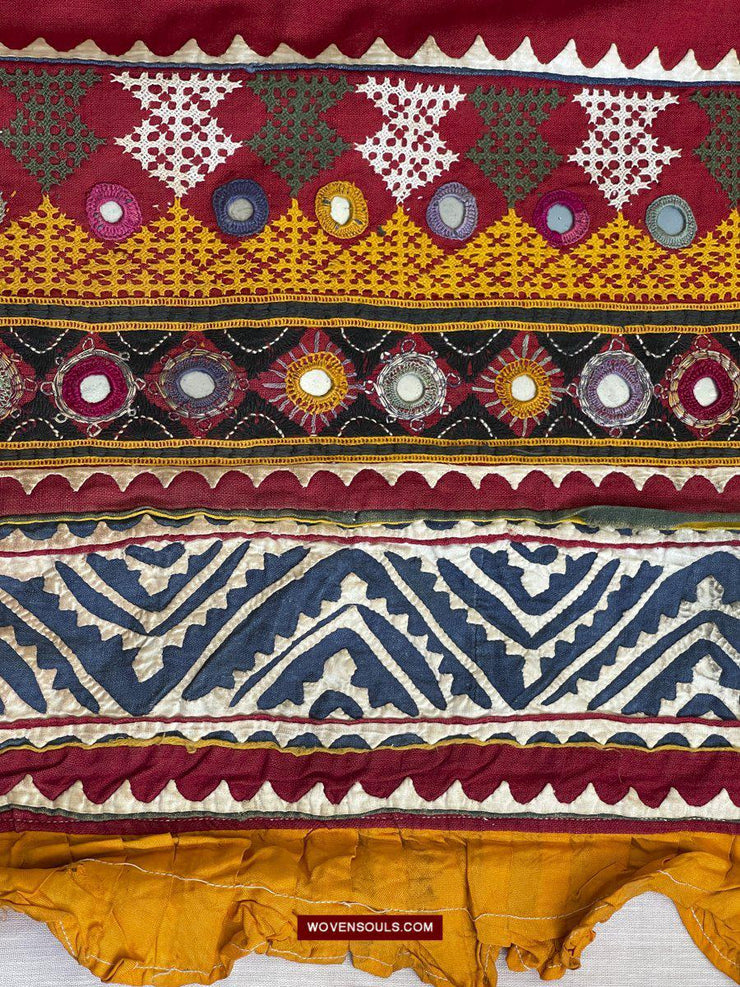 1216 Rare Vintage Ceremonial Camel Cover with Embroidery – WOVENSOULS ...