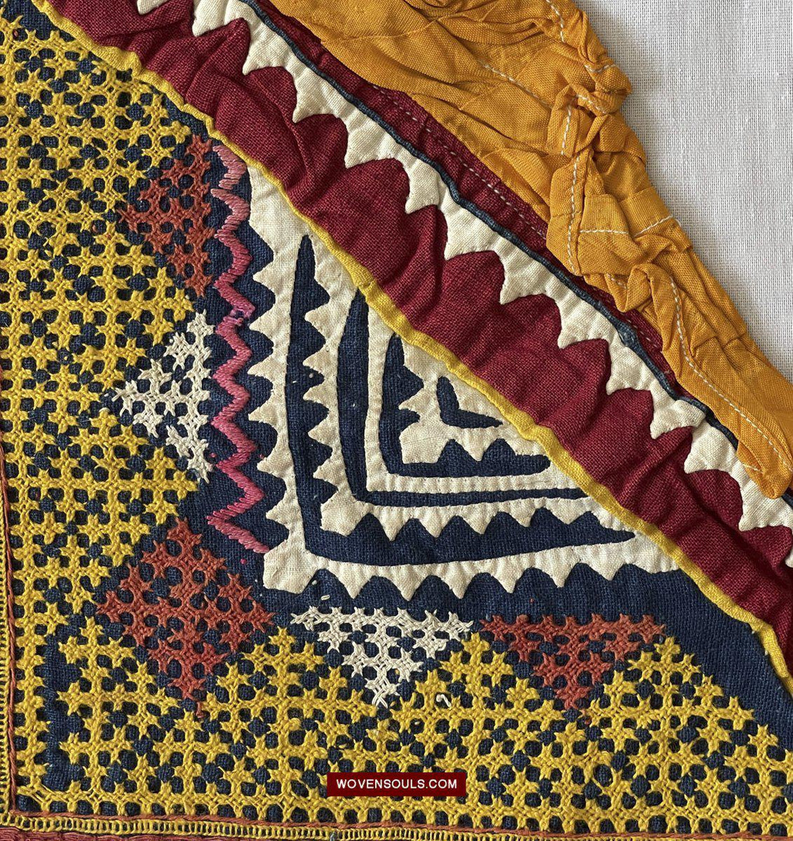 1216 Rare Vintage Ceremonial Camel Cover with Embroidery – WOVENSOULS ...
