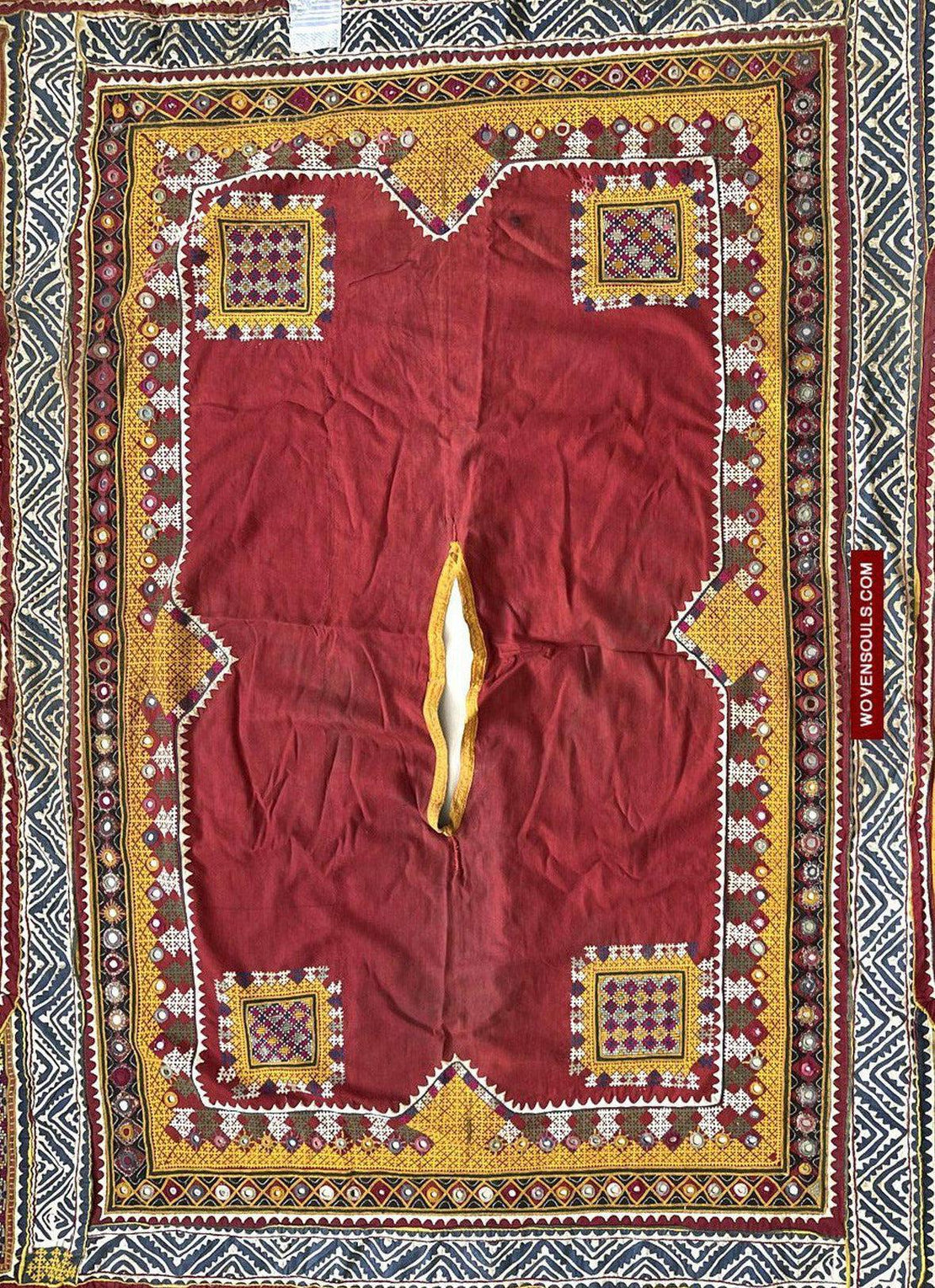 1216 Rare Vintage Ceremonial Camel Cover with Embroidery – WOVENSOULS ...